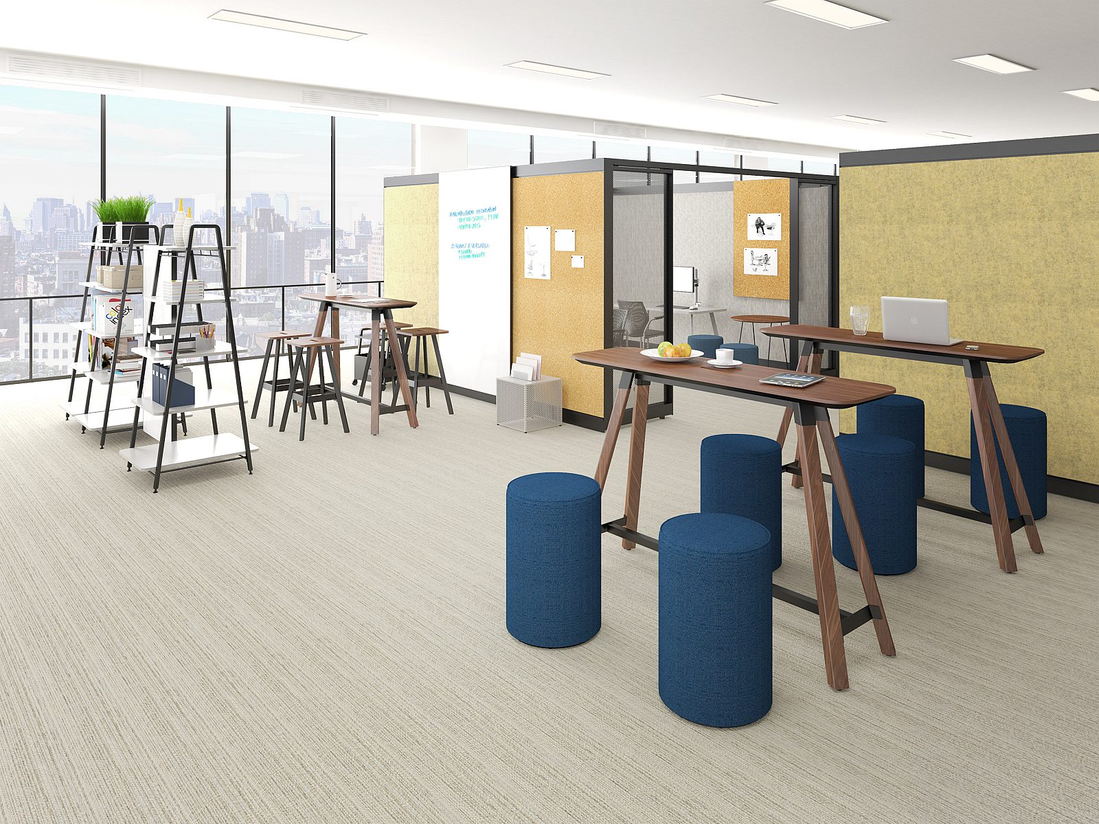 Rockwell Unscripted® Tall Tables | Facility Designs